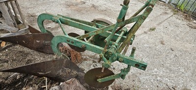 2 Furrow BMB/ Ransomes Other Compact tractor plough Lightweight Plough ...