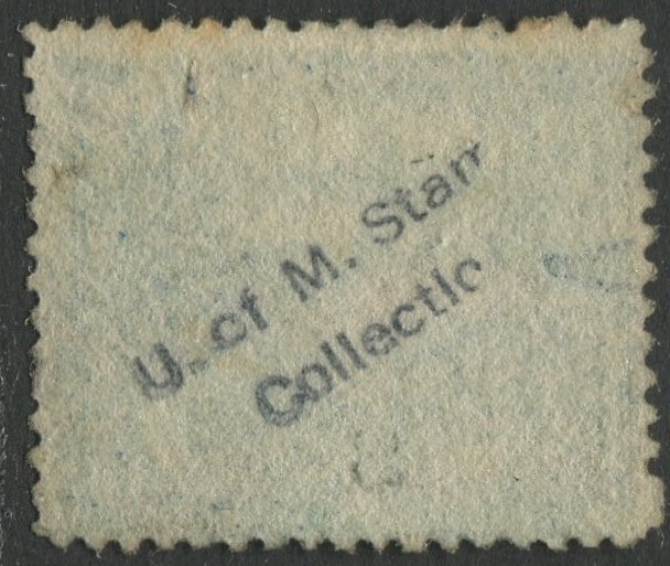 Barbados Stamps 1872 1d Blue SG52 Wk Sm/St P14.75 (Missperf)G/F U/Mint ...