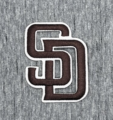 SAN DIEGO PADRES EMBROIDERED IRON ON PATCH 2.75” X 2” FREE SHIPPING | eBay