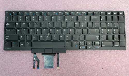 Genuine Dell Latitude 5580 Laptop Backlit Keyboard without Pointer ...