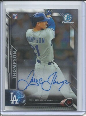 Trayce Thompson 2016 Bowman Chrome Auto Autograph Rookie Card RC BCAR ...