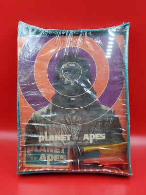1967 APJAC PLANET OF THE APES SAFETY DART GAME NEW RESEALED SEE PICS ...