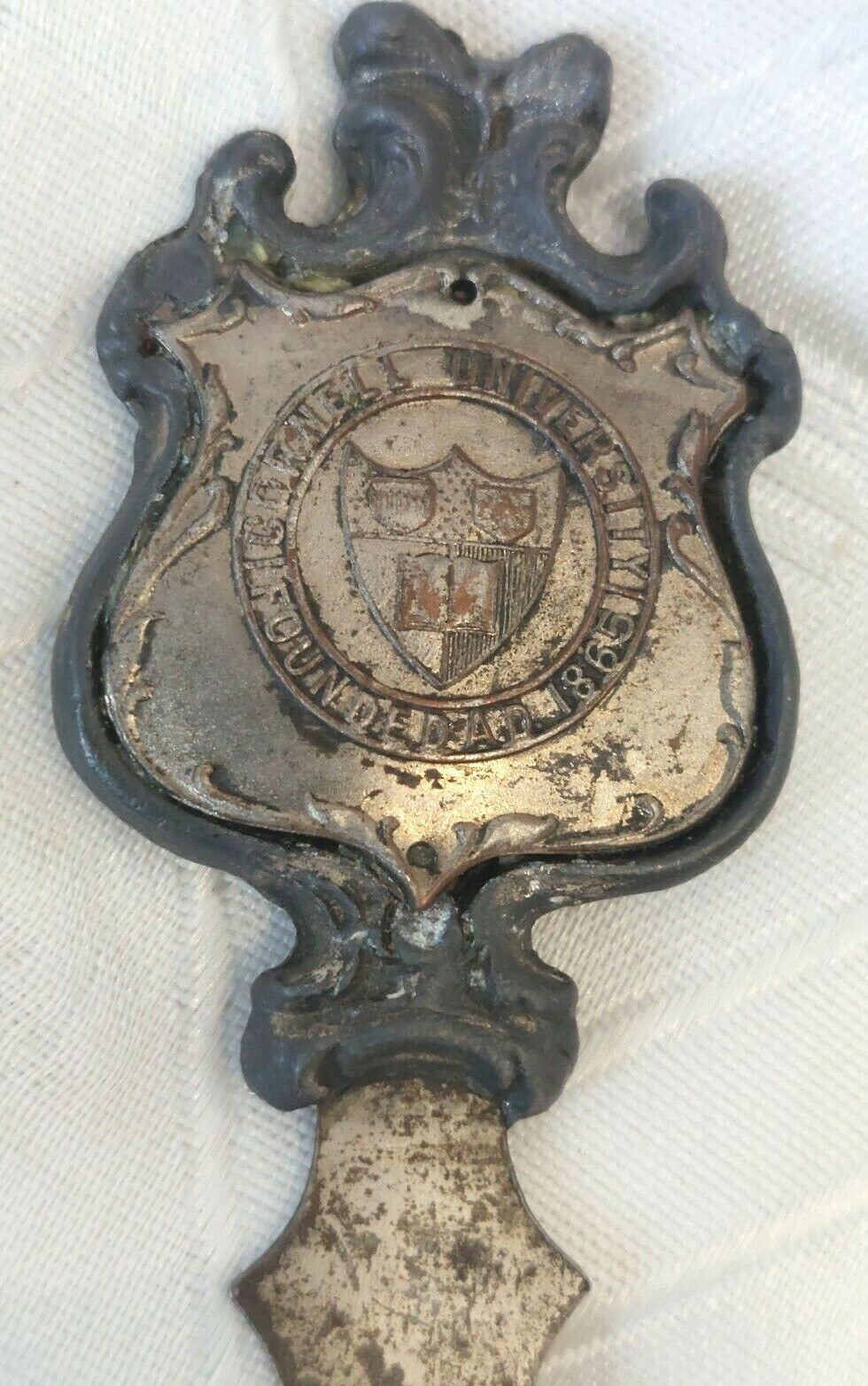 Antique Cornell University Coat of Arms Letter Opener | eBay