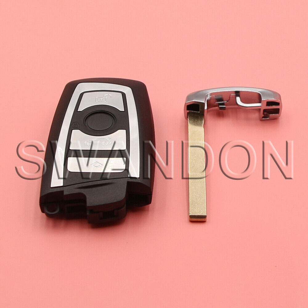 4 Buttons Smart Remote Key for BMW CAS4 CAS4+ System 433mhz PCF7953P ...