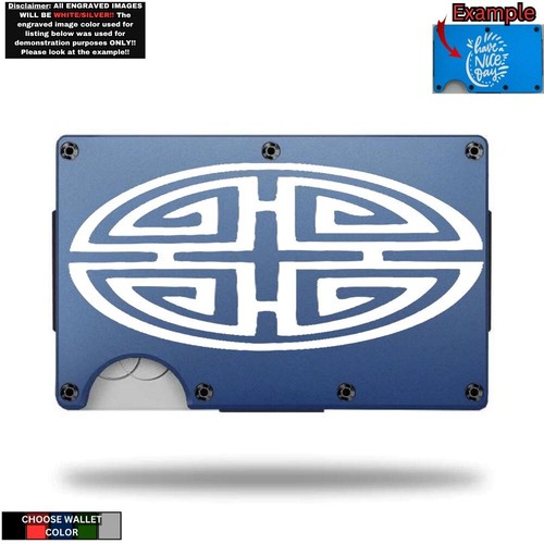 FENG SHUI GOOD LUCK Wallet - Laser Engraved Wallet - Cool Wallet | eBay
