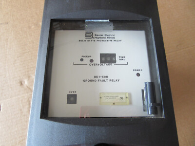 GE BE1-59N Solid State Protective Relay Ground Fault Very Good ...