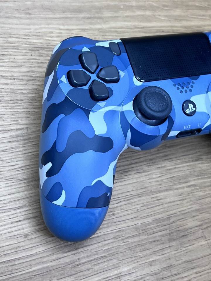 Sony PlayStation 4 PS4 Dualshock Controller Blue Camouflage Slight ...
