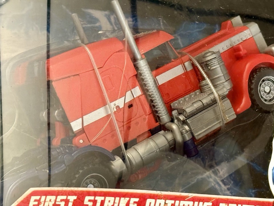 2007 Hasbro Transformers Allspark Power First Strike Optimus Prime ...