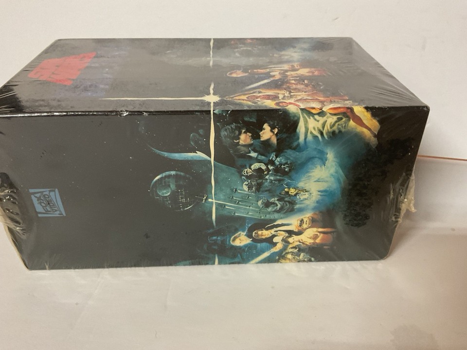 STAR WARS VHS TRILOGY (1990, BOX SET) TAPES SEALED NEW ORIGINAL VERSION ...