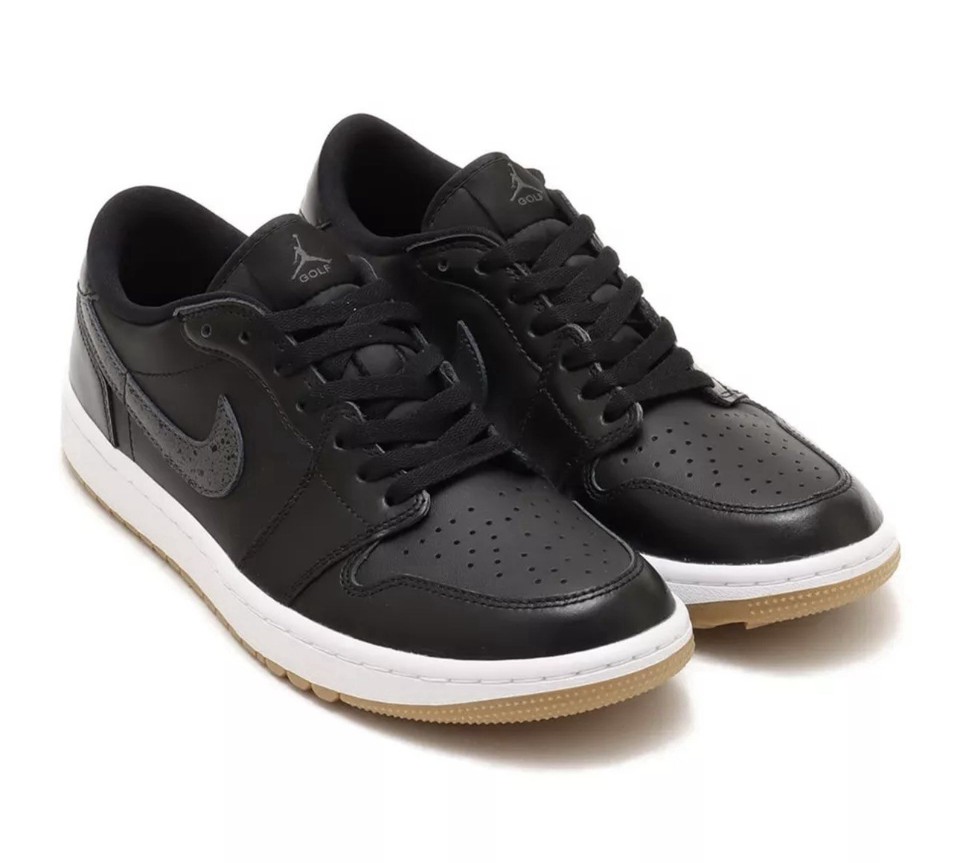 Nike Air Jordan 1 Low G Golf Shoes Spikeless Black Gum Bro DD9315-005 ...