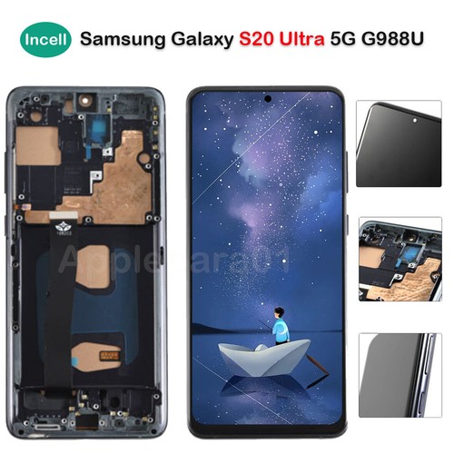 Incell For Samsung Galaxy S20 Ultra 5G G988 LCD Display Touch Screen ...