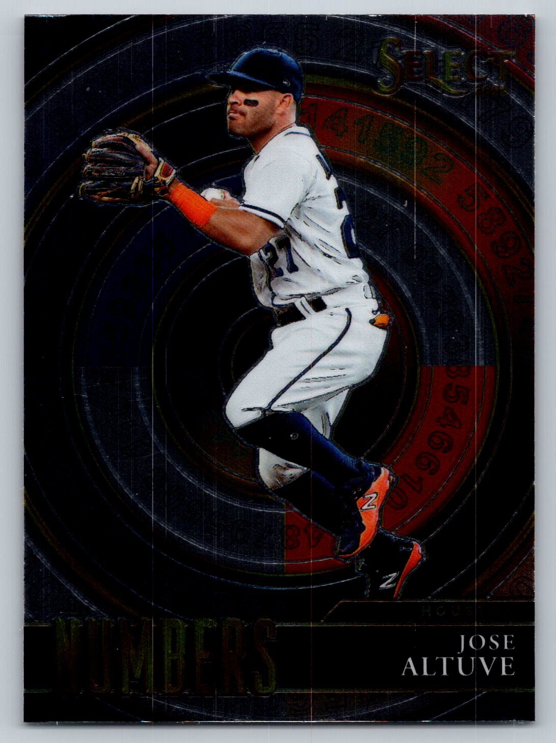 2022 Panini Select #SN5 Jose Altuve Astros Select Numbers | eBay