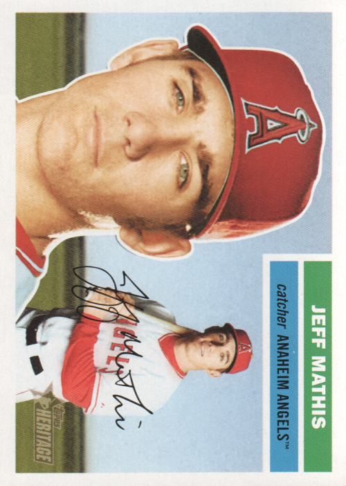 2005 Topps Heritage #112 Jeff Mathis | eBay