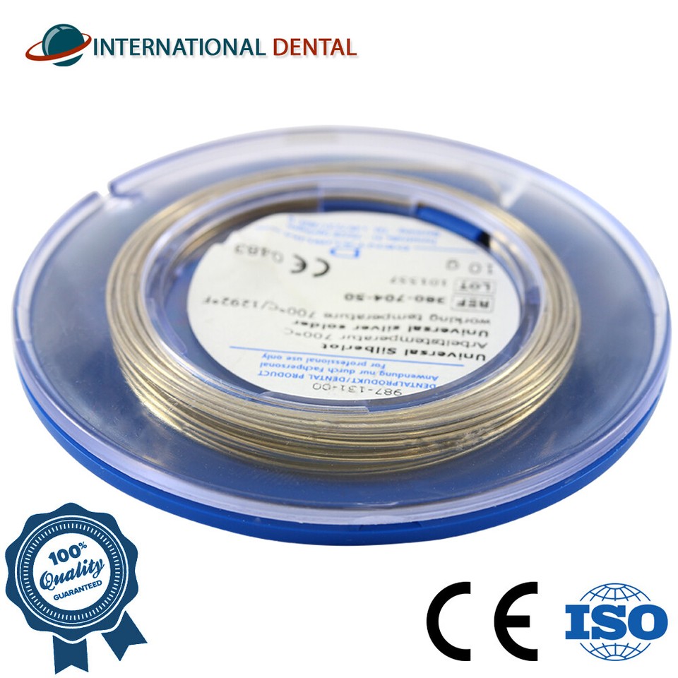 Orthodontic Dental Dentaurum Universal Silver Solder Roll Coils 10g ...