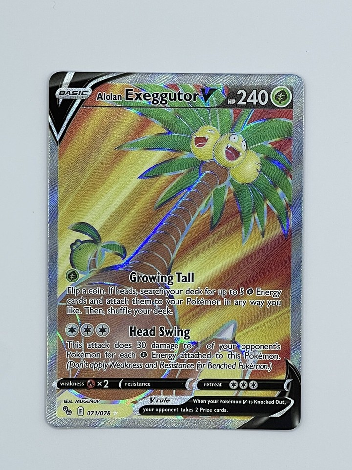 Alolan Exeggutor 071/078 - Ultra Rare - Pokemon Go - Pokemon TCG (2022 ...