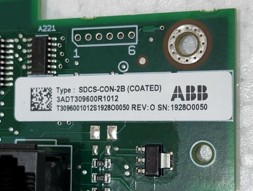 SDCS-CON-2B (COATED) ABB 3ADT220072R0012 / 3ADT309600R1012 CONTROL BOARD | eBay