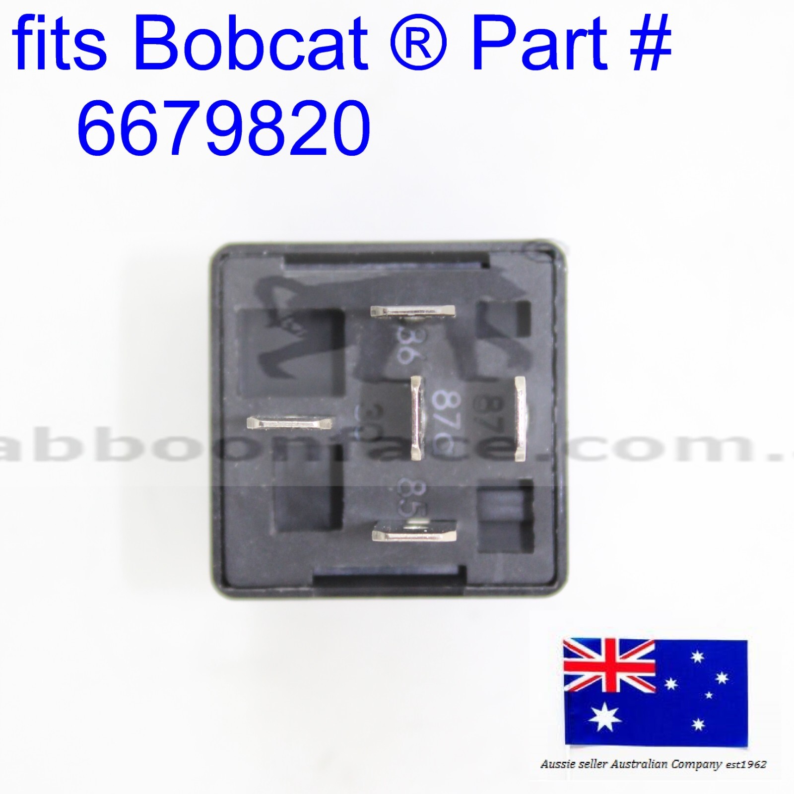 for Bobcat Magnetic Relay Switch 6679820 fuse Box Switch 12V 68 Ohms ...