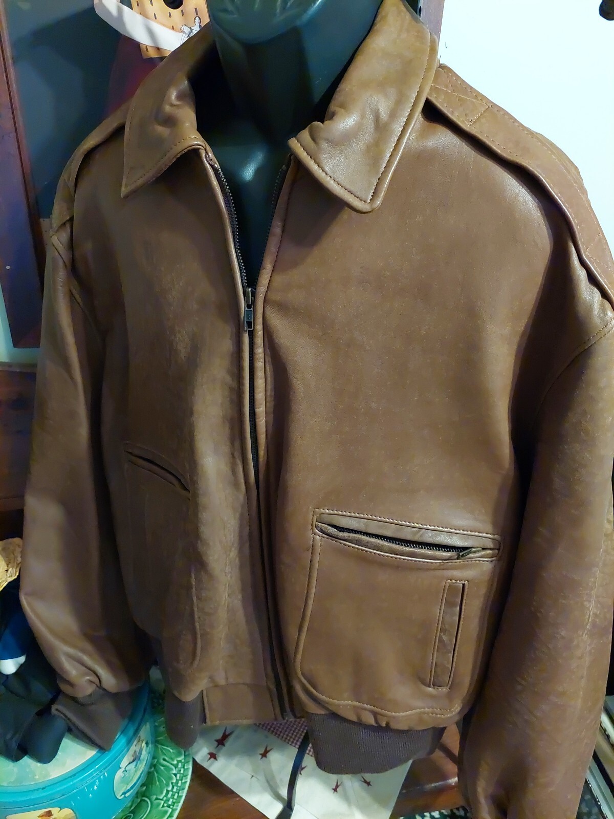 EXCELLED LEATHER JACKET "WESTERN STAR TRUCKS LOGO" BO… - Gem