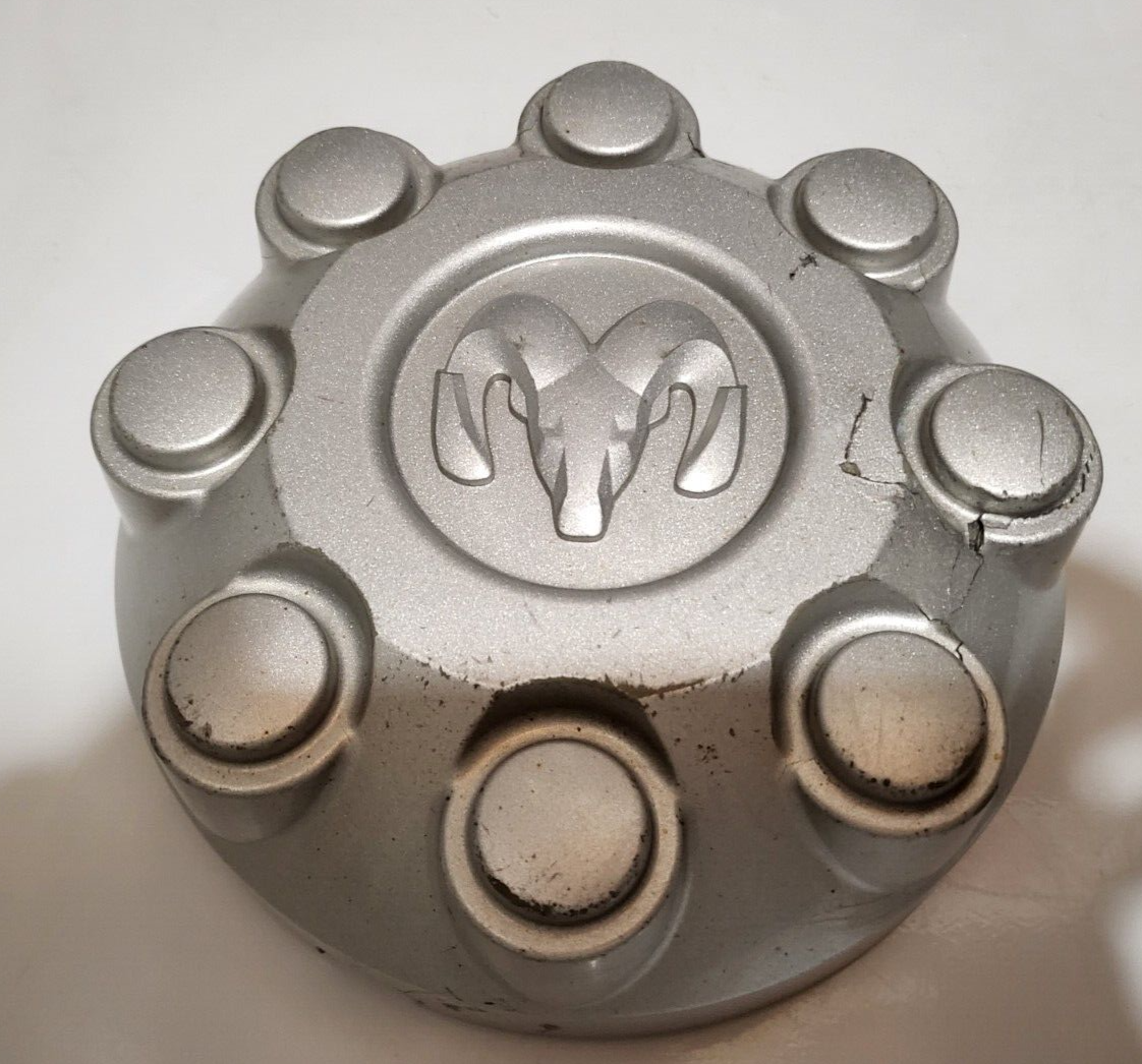 Used 2003-2013 DODGE RAM 2500 3500 CENTER HUB CAP GRAY OEM, PN ...