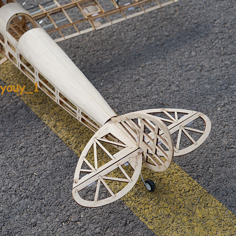 102cm DIY Havilland DH 82 Tiger Moth Wood Plane Airplane Kit Wingspan ...
