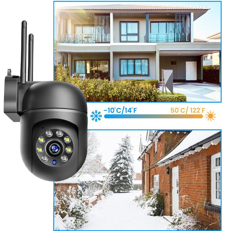 5G Wifi Wireless Security Camera System Outdoor Home Night Vision Cam ...