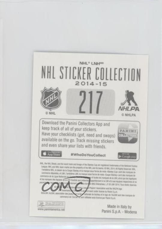 2014 Panini NHL Sticker Collection Album Stickers Team Logo Washington ...