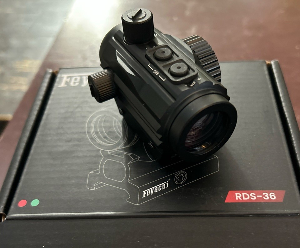RDS-36 1X22Mm 5 MOA Red & Green Dot Sight Red & Green Dot Scope with 0. ...