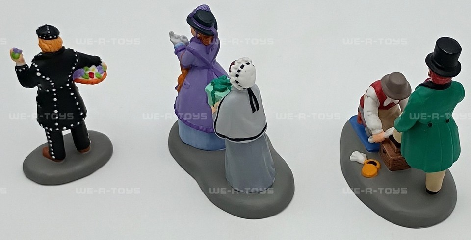 Department 56 Dickens Village A Busy Day In Town Figurine Accessory Set ...