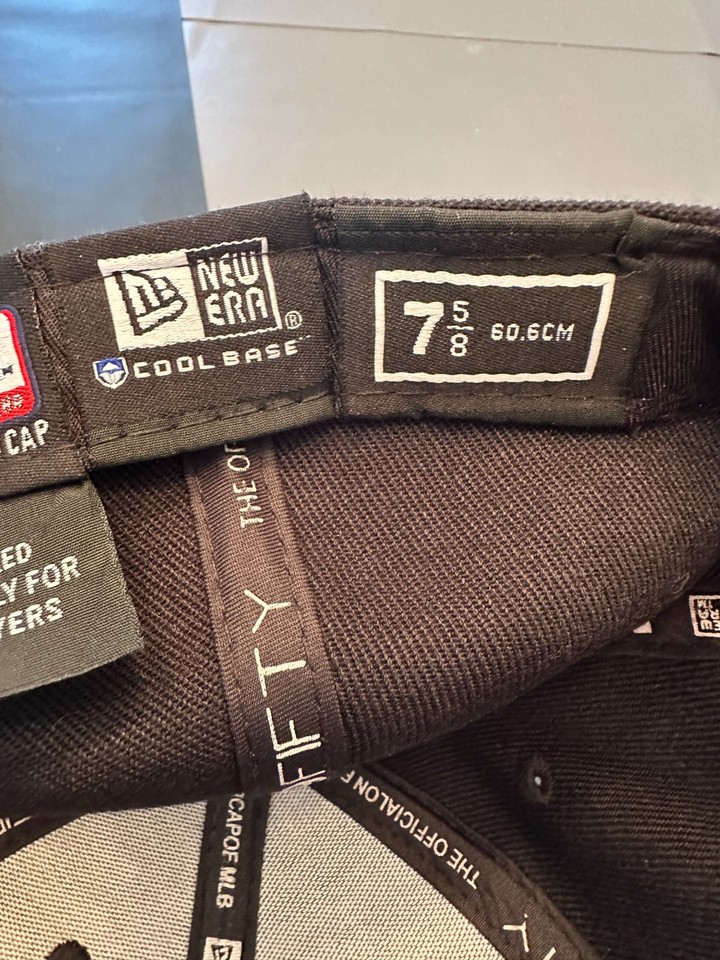 New Era Pittsburgh Pirates 59FIFTY Fitted Hat Black Gold P Logo Size 7 ...