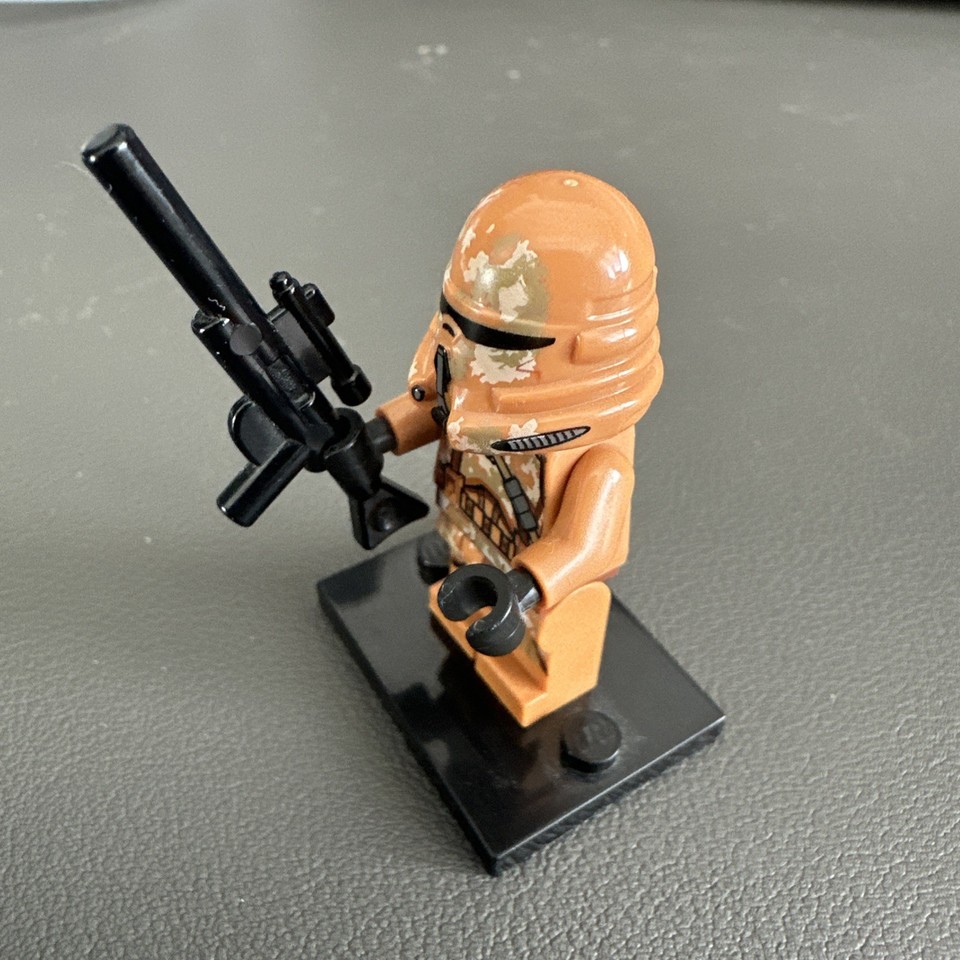 Lego minifigure genuine Star Wars Clone Airborne Trooper Phase 2 ...