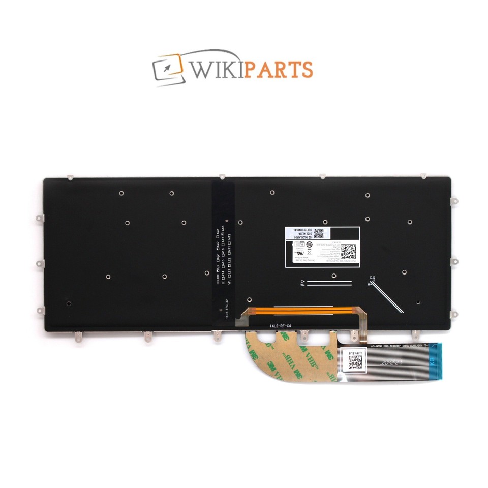 Dell XPS 9550/9560/9570/9580 Replace UK ENGLISH Backlit Laptop Keyboard ...
