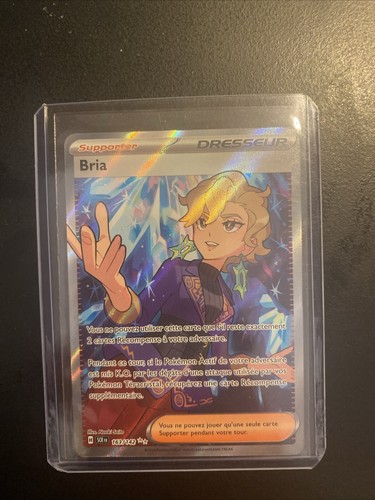 Carte Pokemon BRIA 163/142 FA Full Art EV7 Ecarlate et Violet 7 SCR FR ...
