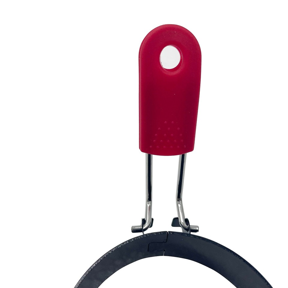 2 Pcs/Set Non-Stick Fried Egg Shaper Egg Rings Shaper With Brush ...