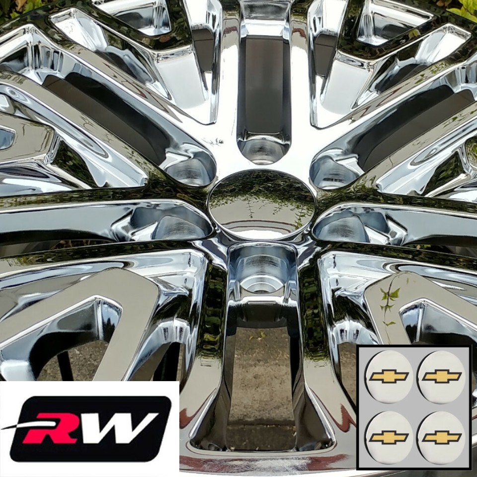 20 inch Chevy Silverado 1500 Replica Wheels Chrome 2019 GM Accessory ...