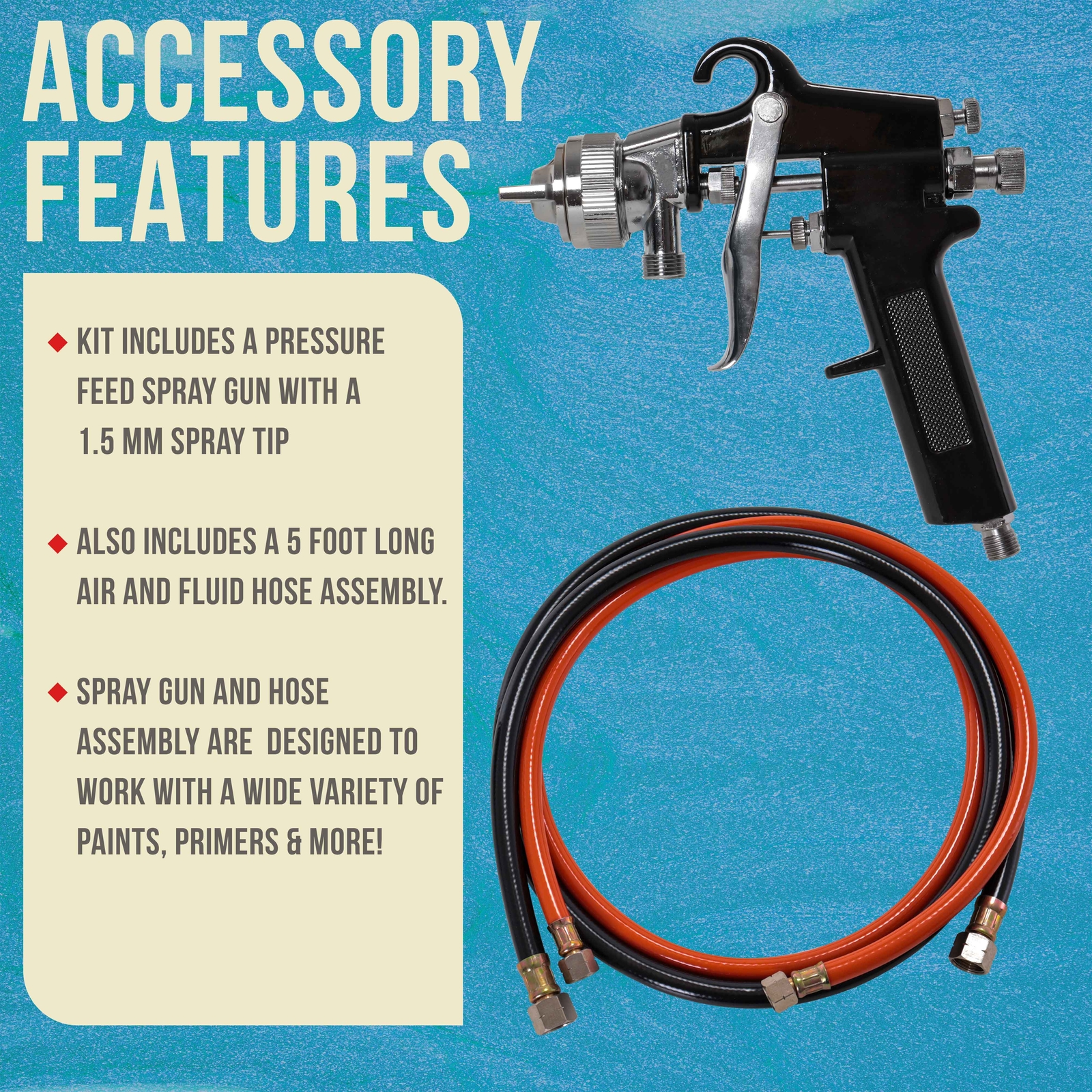 New 2 Quart PAINT PRESSURE POT TANK SPRAY GUN SPRAYER 844825035195 | eBay