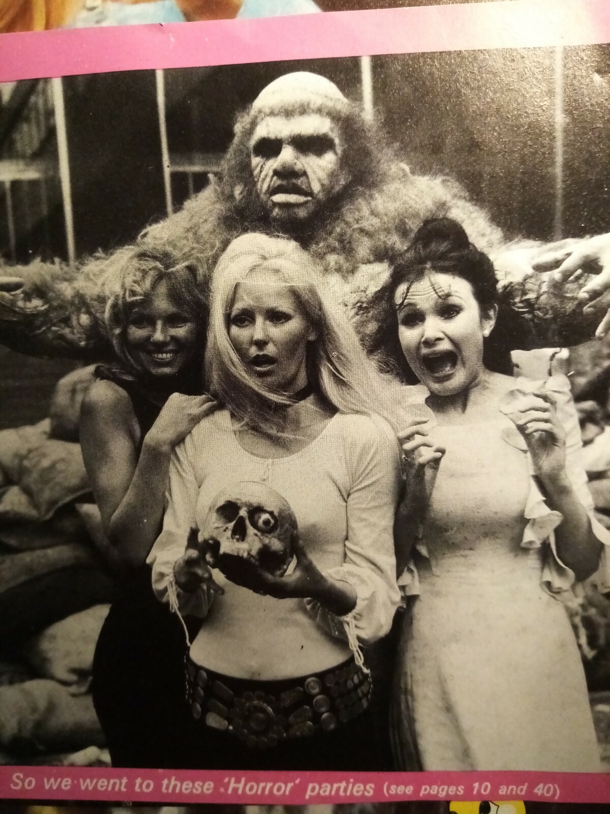 Kvc9 Ephemera 1973 Picture hammer dave prowse Julie ege Veronica ...