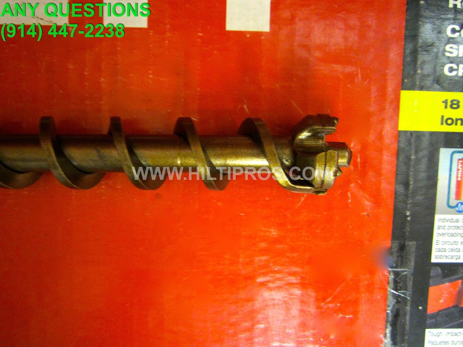 HILTI BIT TE-Y GB 1-1/2" x 23" ORIGINAL HILTI , FAST SHIPPING | eBay