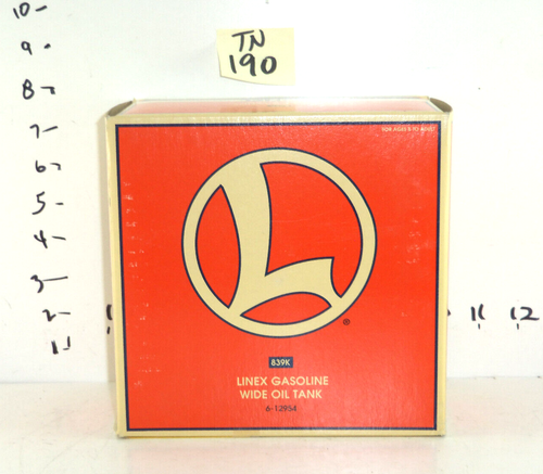 Lionel Linex Gasoline Wide Oil Tank 6-12954-TN190***STORE CLOSING OCT ...