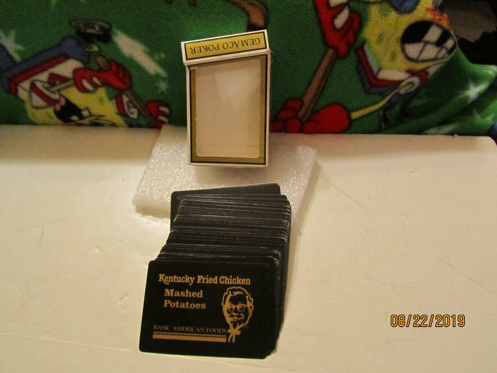 Complete Deck of Kentucky Fried Chicken Large Print Playing Cards Made ...