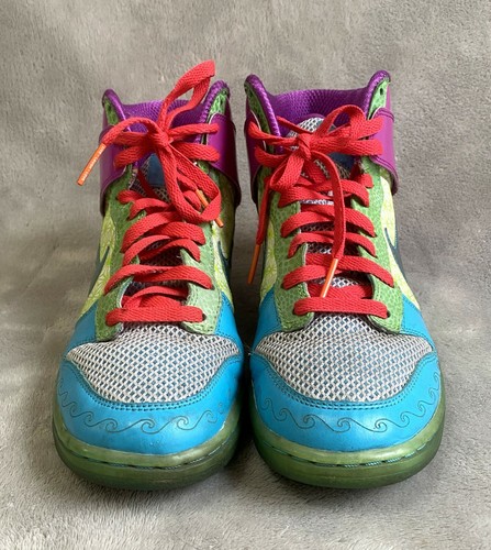 Nike Dunk Hi Skinny DB Doernbecher Women's Size 10 2011 Warang RARE | eBay