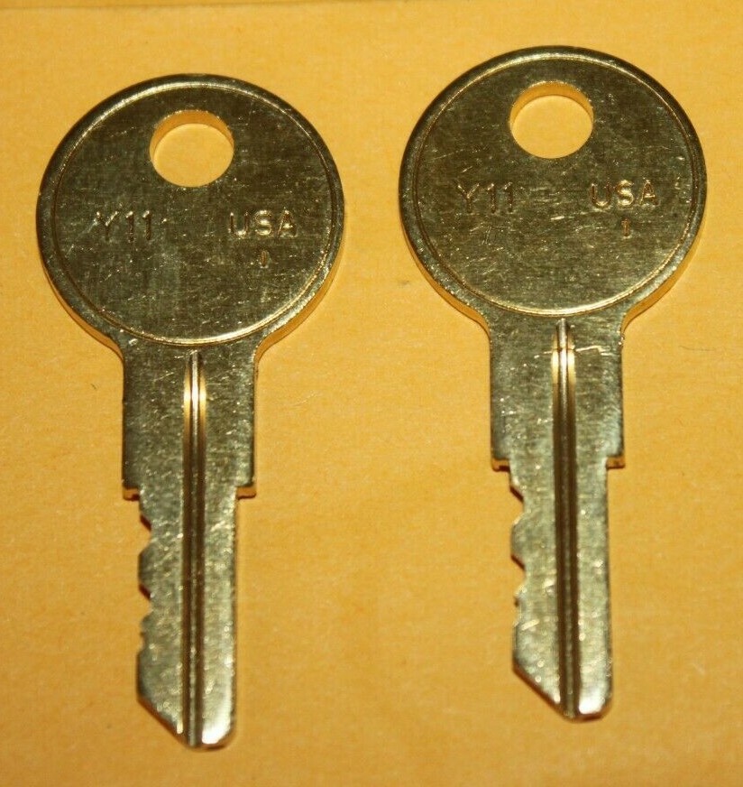 "LL1" TO "LL250" Pair KEYS ONLY FOR Shelby Cobra glove box Cut to your ...