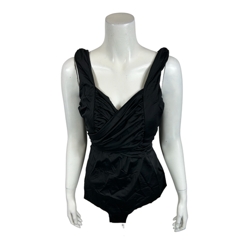 Kim Gravel x Swimsuits For All Wrap Sweetheart and Brief Set Black 26W ...