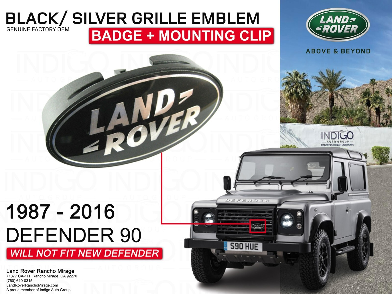 Land Rover Above And Beyond Logo