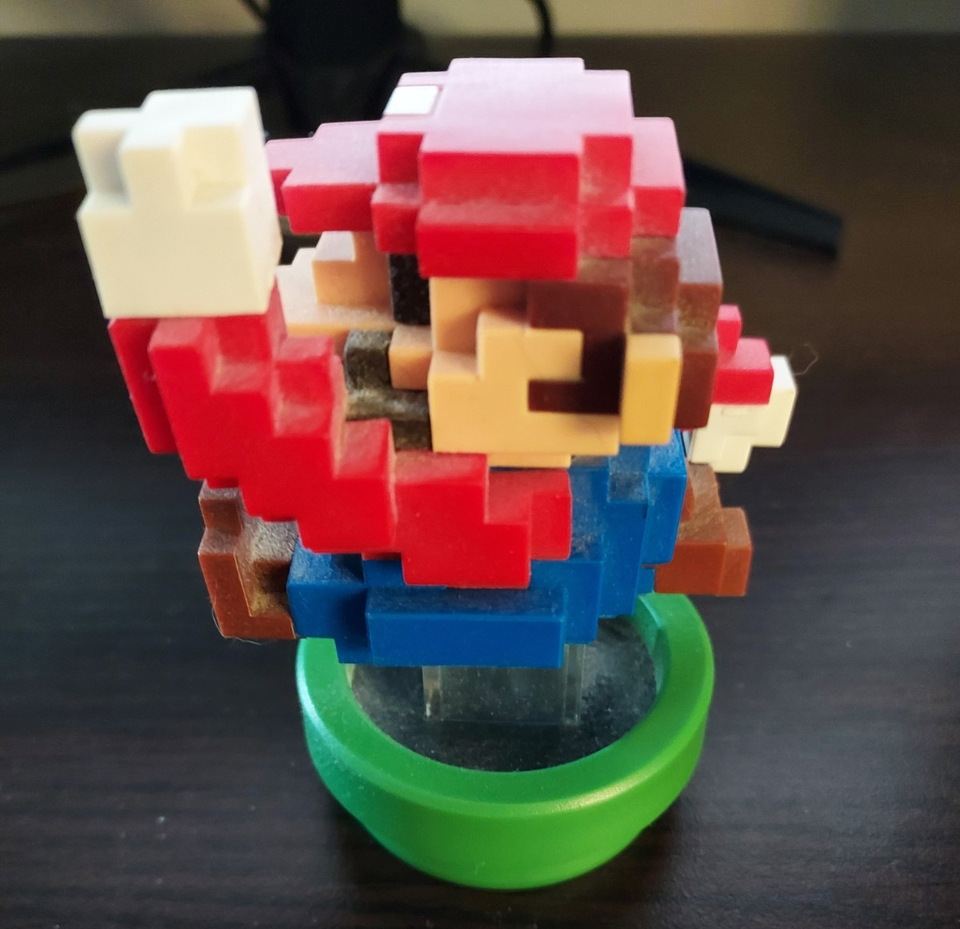Super Mario Bros 30th Anniversary 8-Bit Amiibo - Nintendo | eBay