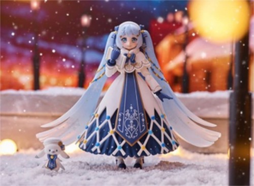 figma EX-064 Snow Miku: Glowing Snow ver. [GOODSMILE Exclusive]from ...