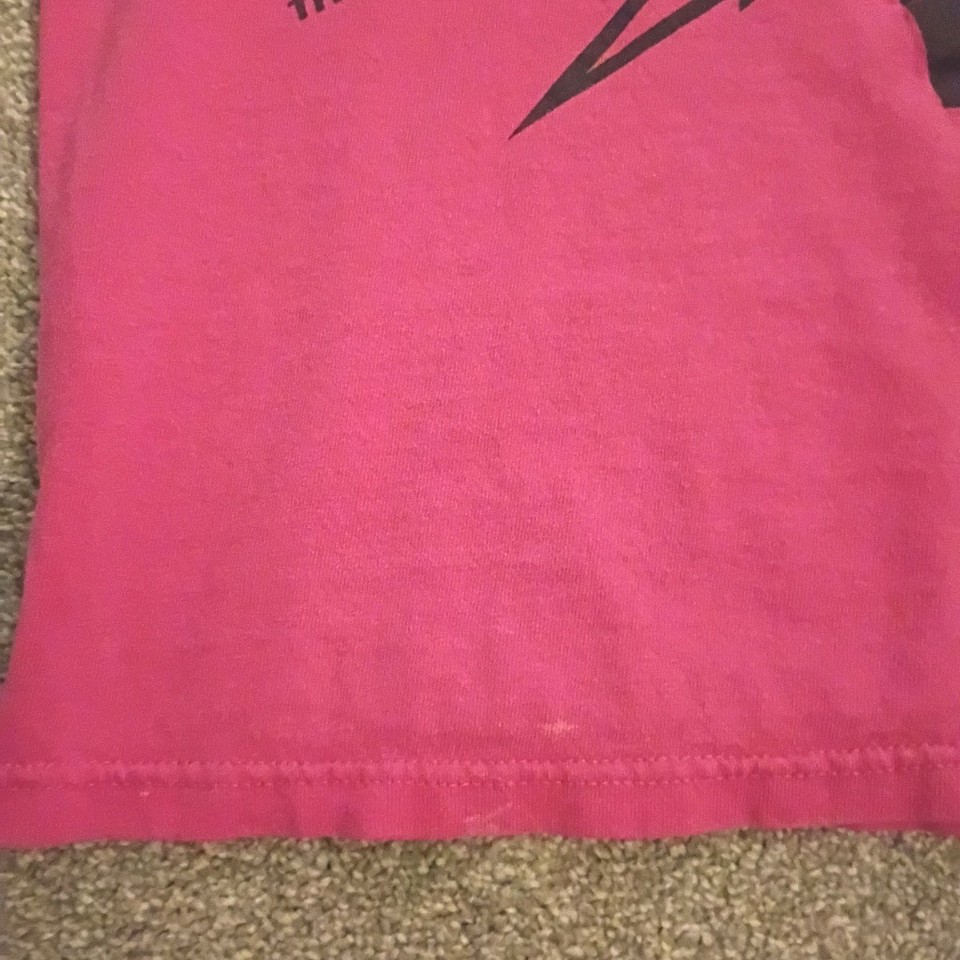 Vintage 2003 The Pagans Pink Album T-shirt Cleveland Punk Rock Hall ...