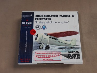 Dekno Models Resin Consolidated Model 17 Fleetster 1/72 COMPLETE | eBay
