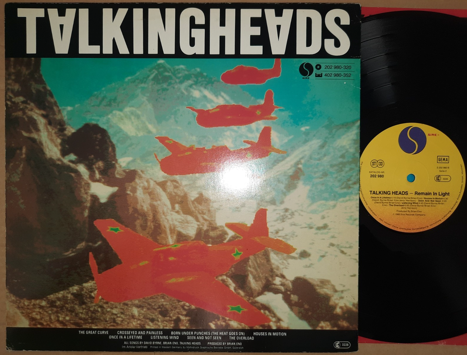 TALKING HEADS - REMAIN IN LIGHT / LP / GER / 1980 / SIRE / WITH OIS ...