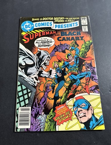 DC Comics Presents #30 Superman & Black Canary (1981) in Fine Bg14 | eBay