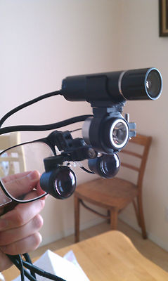 LOUPE VIDEO CAMERA HEAD MAGNIFICATION SURGERY RECORDER SYSTEM 8x ...